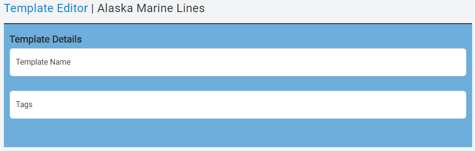 Create a Shipment - Templates | Lynden Help Center