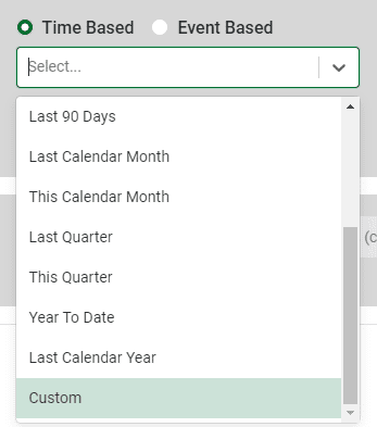 Reports - Time-based vs Event-based | Lynden Help Center