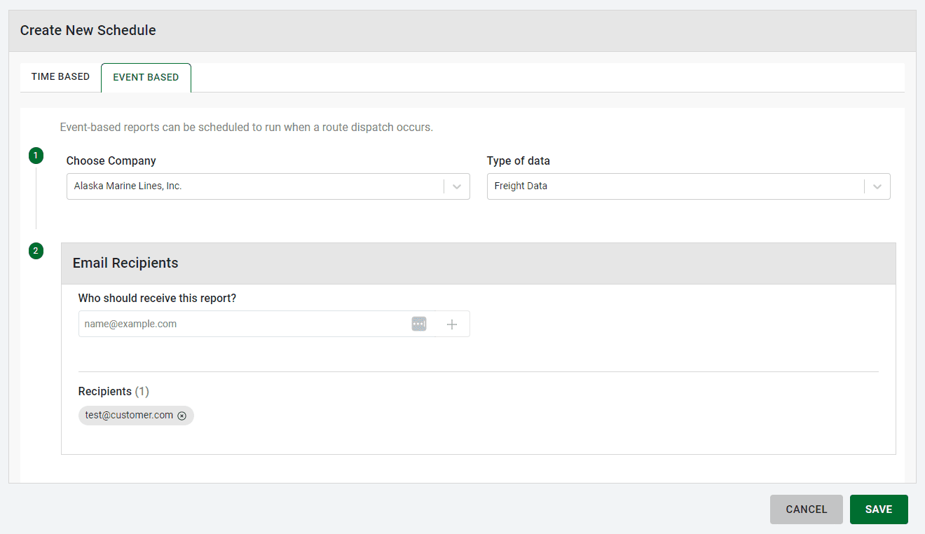 Reports - Time-based vs Event-based | Lynden Help Center