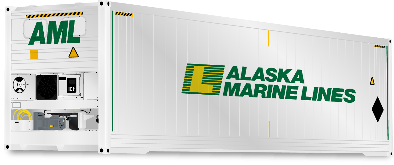40' Refrigerated Bulkhead | Alaska Marine Lines